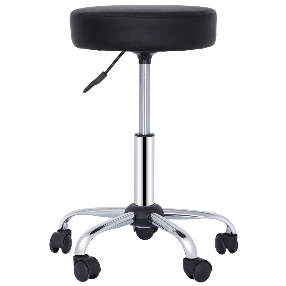 Adjustable Height Salon Stool Backless Spa Chairs Massage Stools Swivel ...