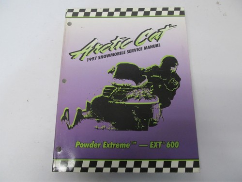 1997 ARCTIC CAT POWDER EXTREME-EXT 600 TRACK SERVICE MANUAL P/N 2255 ...