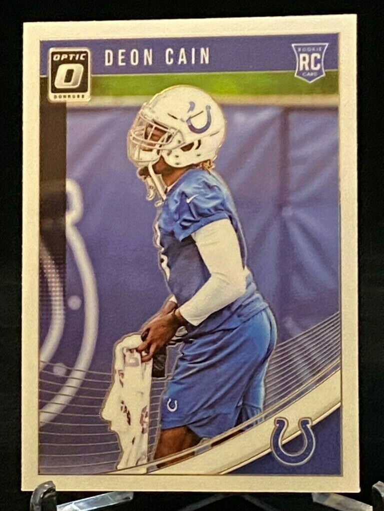 2018 Panini Donruss Optic Rookie #127 Deon Cain Indianapolis Colts | eBay