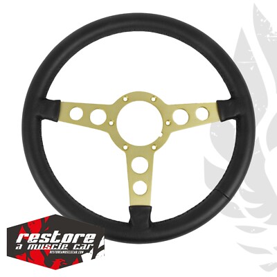 NEW Steering Wheel GOLD 1970-1976 Pontiac Firebird Trans Am Y81 Y82 Y84 ...
