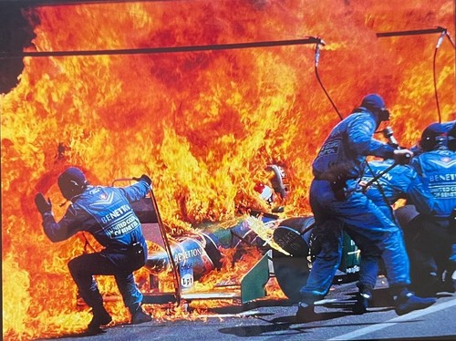 JOS VERSTAPPEN "FIREBALL" LIMITED EDITION FRAMED PRINT | eBay Australia