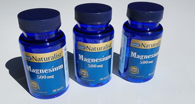 FREE SHIPPING -Rexall Naturalist Magnesium - 500 Mg, 3 BOTTLES / 30 Ct ...