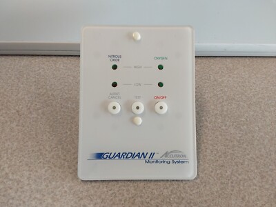 Accutron Guardian II Wall Monitoring System, Nitrous and Oxygen, Used ...