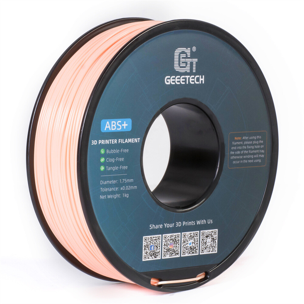 Geeetech ABS+ Filament Skin Color 1.75mm 1KG/Roll FDM 3D Printer ABS ...