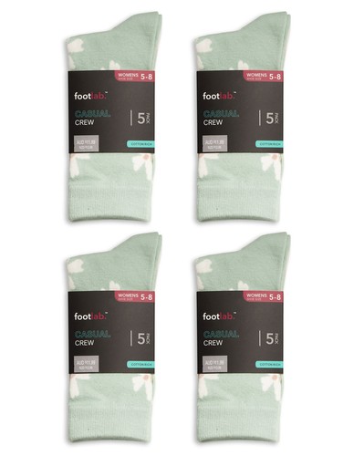 FootLab Womens 20 Pack Socks Casual Crew | eBay Australia