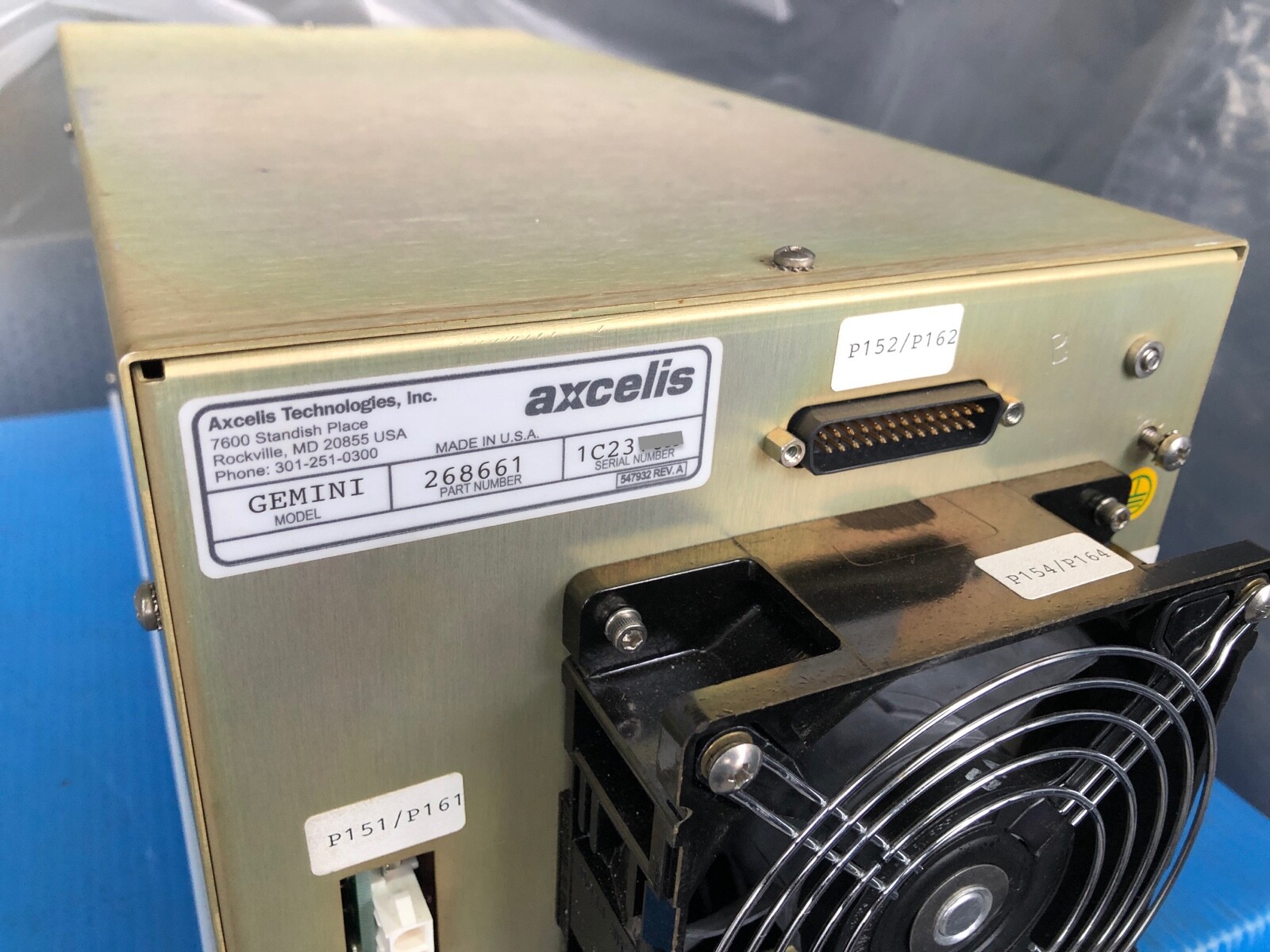 AXCELIS 268661 GEMINI HV MOD MAGNETRON HIGH VOLTAGE POWER SUPPLY | eBay