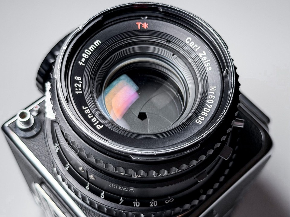 Hasselblad 500 CM c/m + 80mm Zeiss T* Medium Format Film Camera - CLA ...