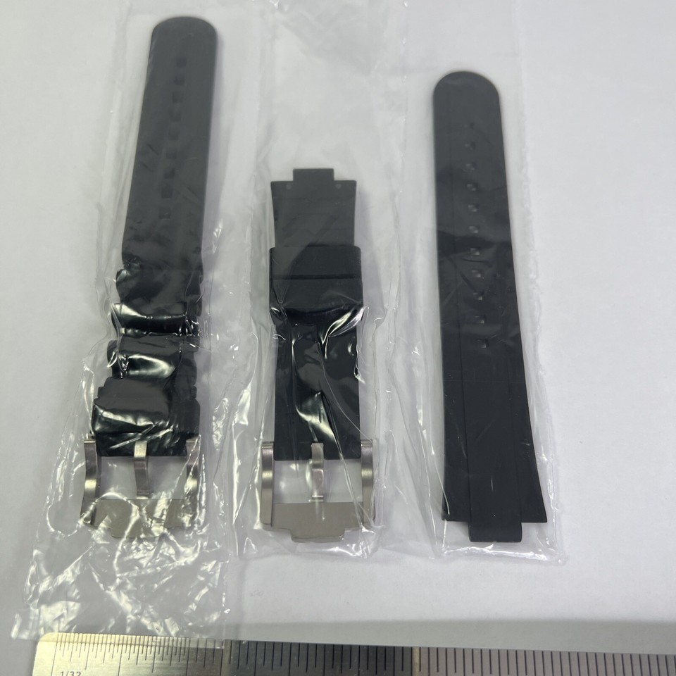 NEW Authentic Tudor Black Rubber Watch Strap Set for 39mm Pelagos | eBay