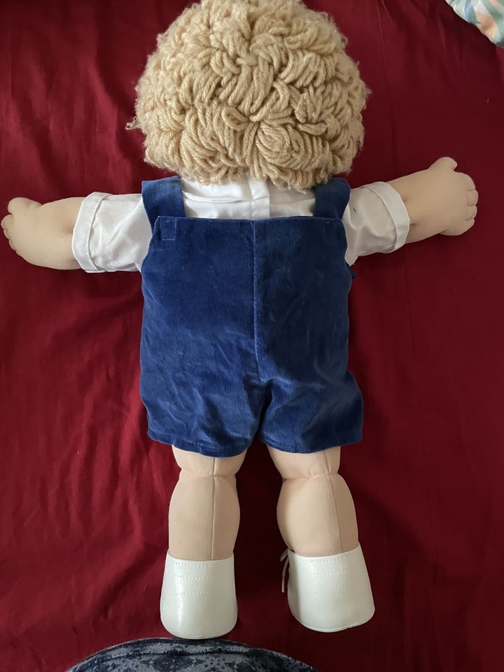 Vintage Calico Xavier Roberts CABBAGE PATCH KID JAMES DUDLEY DOLL | eBay