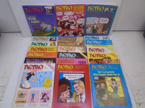 NEMO CLASSIC COMIC STRIP VINTAGE 1986 HUGE LOT OF 21 ART ISSUES FREE ...