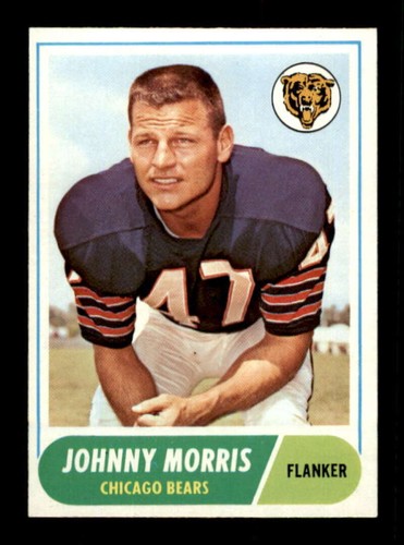 1968 Topps #23 Johnny Morris EX/EX+ Bears 563001 | eBay