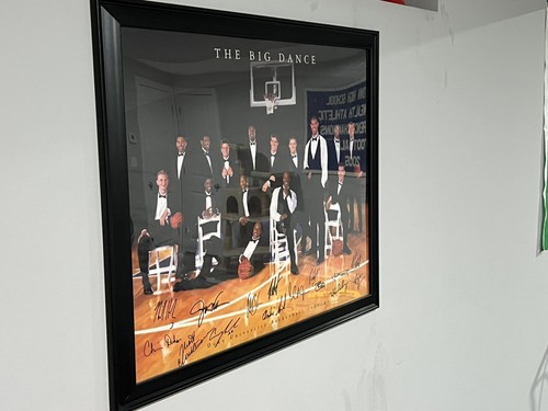 2001 Duke Men’s Basketball Autographed Team Poster. National Champions ...