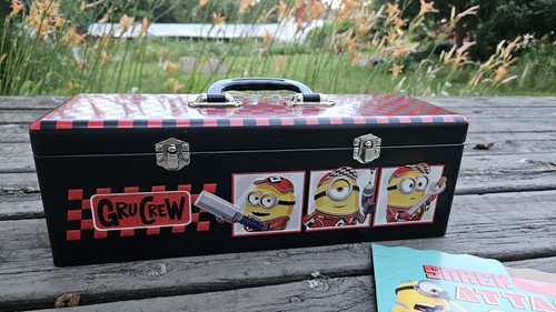 Cinemark Despicable Me 4 Minions Popcorn Tin Bucket Toolbox ...