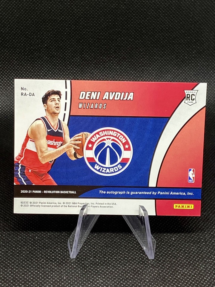 2021 Panini Revolution Deni Avdija RC Auto RA-DA | eBay