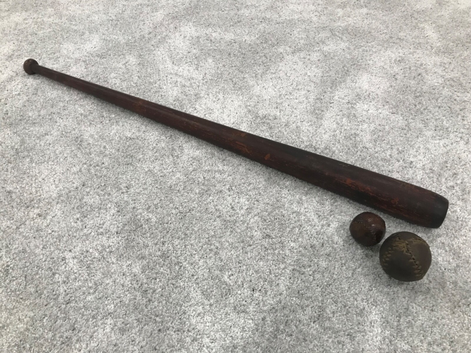 Antique Baseball Bat 1850's Rosewood | eBay