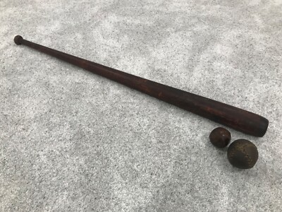 Antique Baseball Bat 1850's Rosewood | eBay