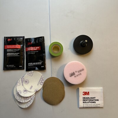 3M Headlight Restoration Kit 39165 | eBay