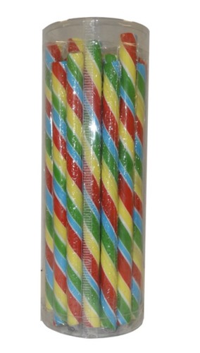 30 x CANDY POLES RAINBOW TUTTI FRUTTI CANDY CANE LOLLIPOP BULK LOLLIES ...