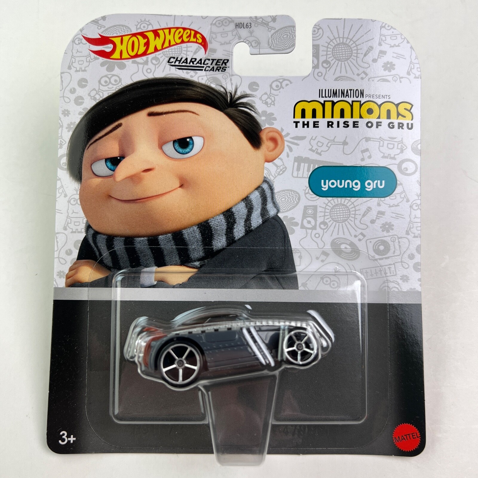 Hot Wheels Minions The Rise Of Gru Young Gru Character Car 2023 Diecast ...