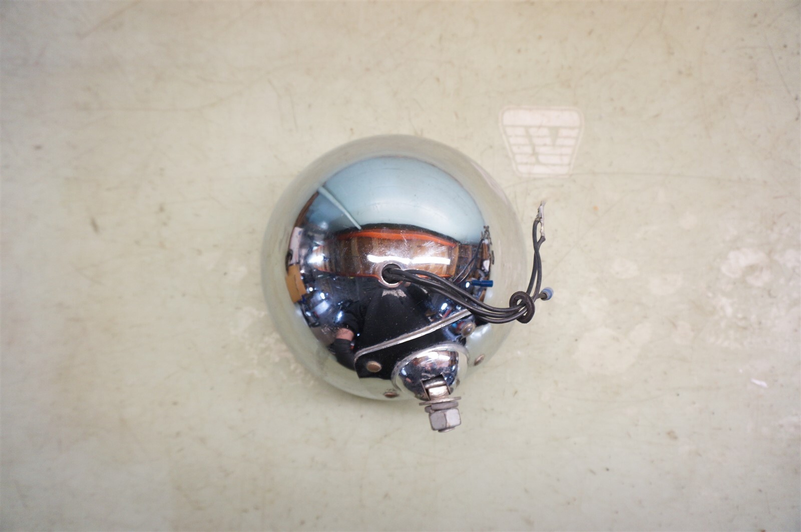 Harley panhead parts guide headlight cycle ray panhead headlight Repop ...