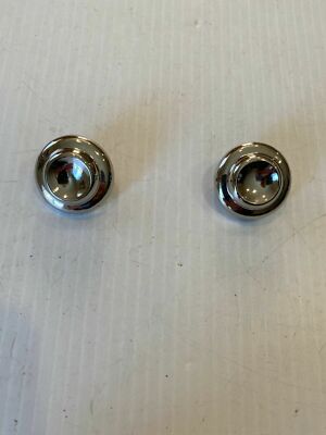 Chevy Radio Delete 1955 1956 1957 1958 1959 Chrome Deluxe Truck Block ...