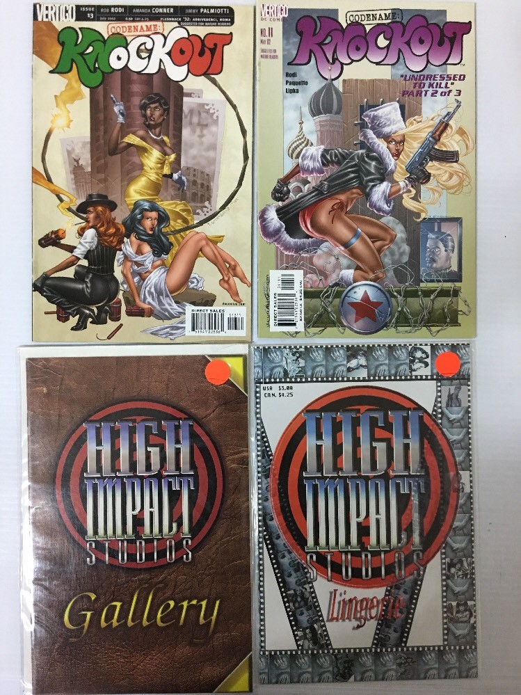 4 MISC.VINTAGE ADULT COMIC 📚BOOKS EXCELLENT CONDITION SHIPS FREE &FAST ...