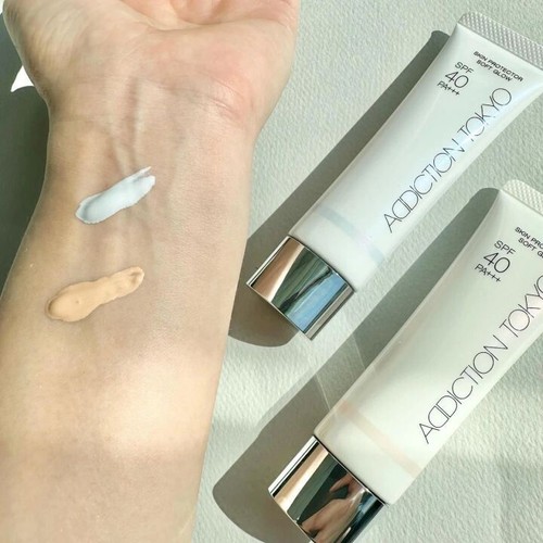 ADDICTION TOKYO SKIN PROTECTOR SOFT GLOW SPF40 PA+++ 30g Japan | eBay UK
