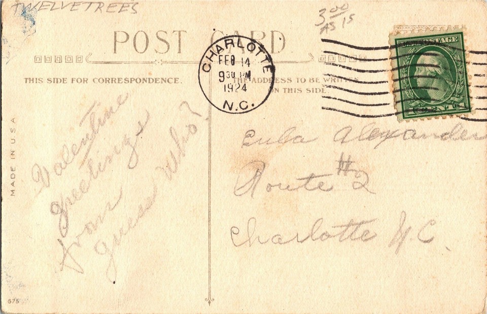 Twelvetrees Pouting Boy Gee But It's Tough to be Lonesome c1924 Vtg ...