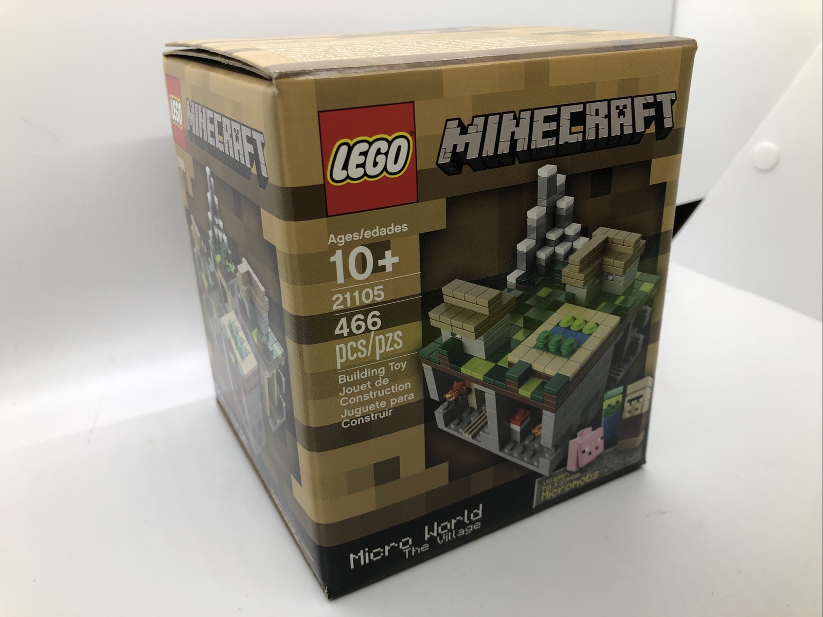 Minecraft Micro World LEGO The Village 21105 New Sealed Rare Retired ...