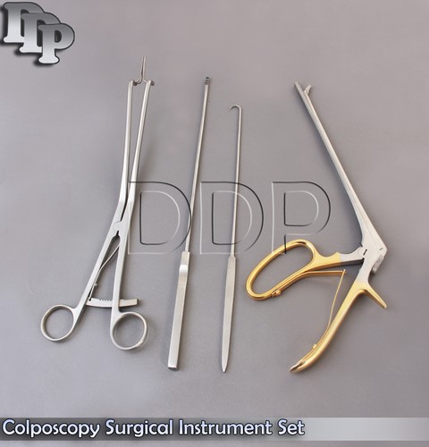 4 Pcs Colposcopy Surgical Instrument Set | eBay
