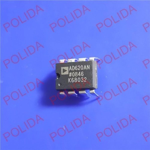 1PCS Instrumentation Amplifier IC ANALOG DEVICES DIP-8 AD620AN AD620ANZ ...