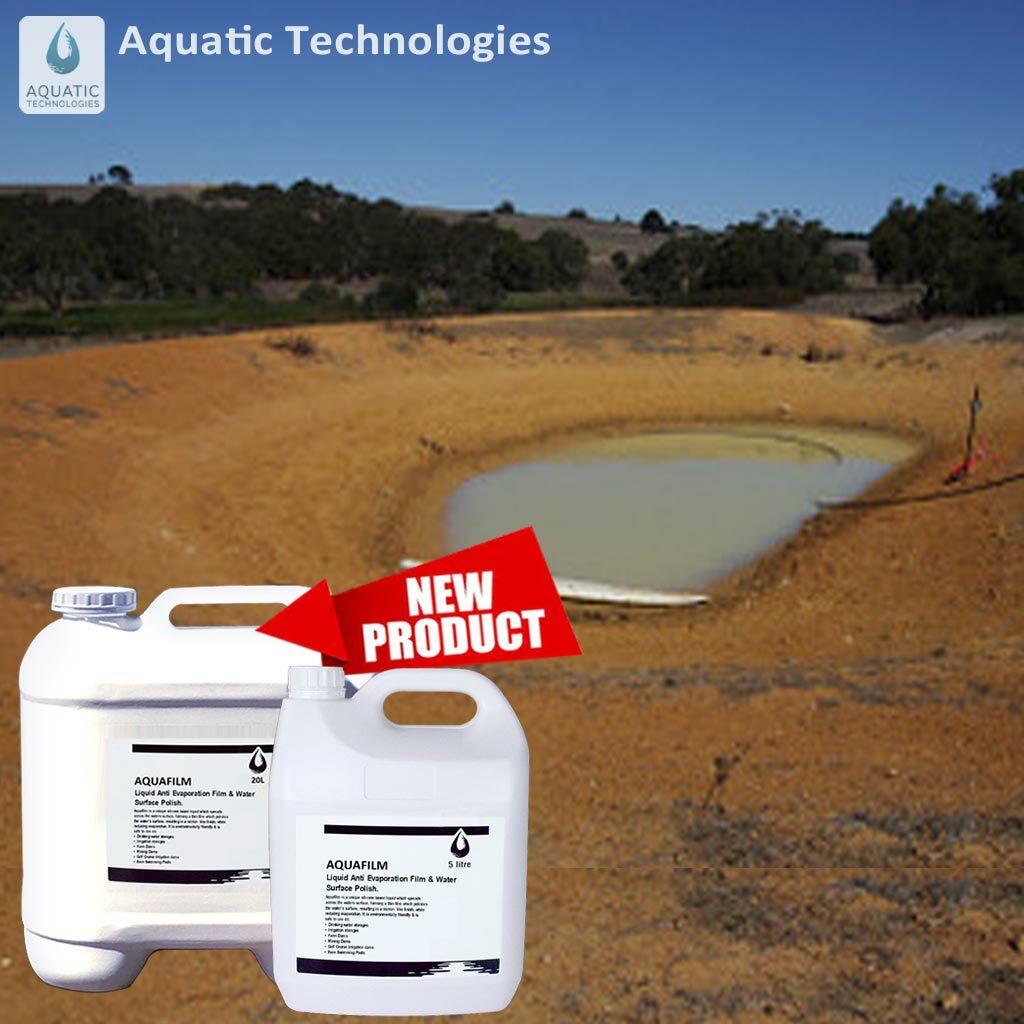 Aquafilm 5L Reduces Evaporation from Ponds, Dams, Lakes and Swimming ...
