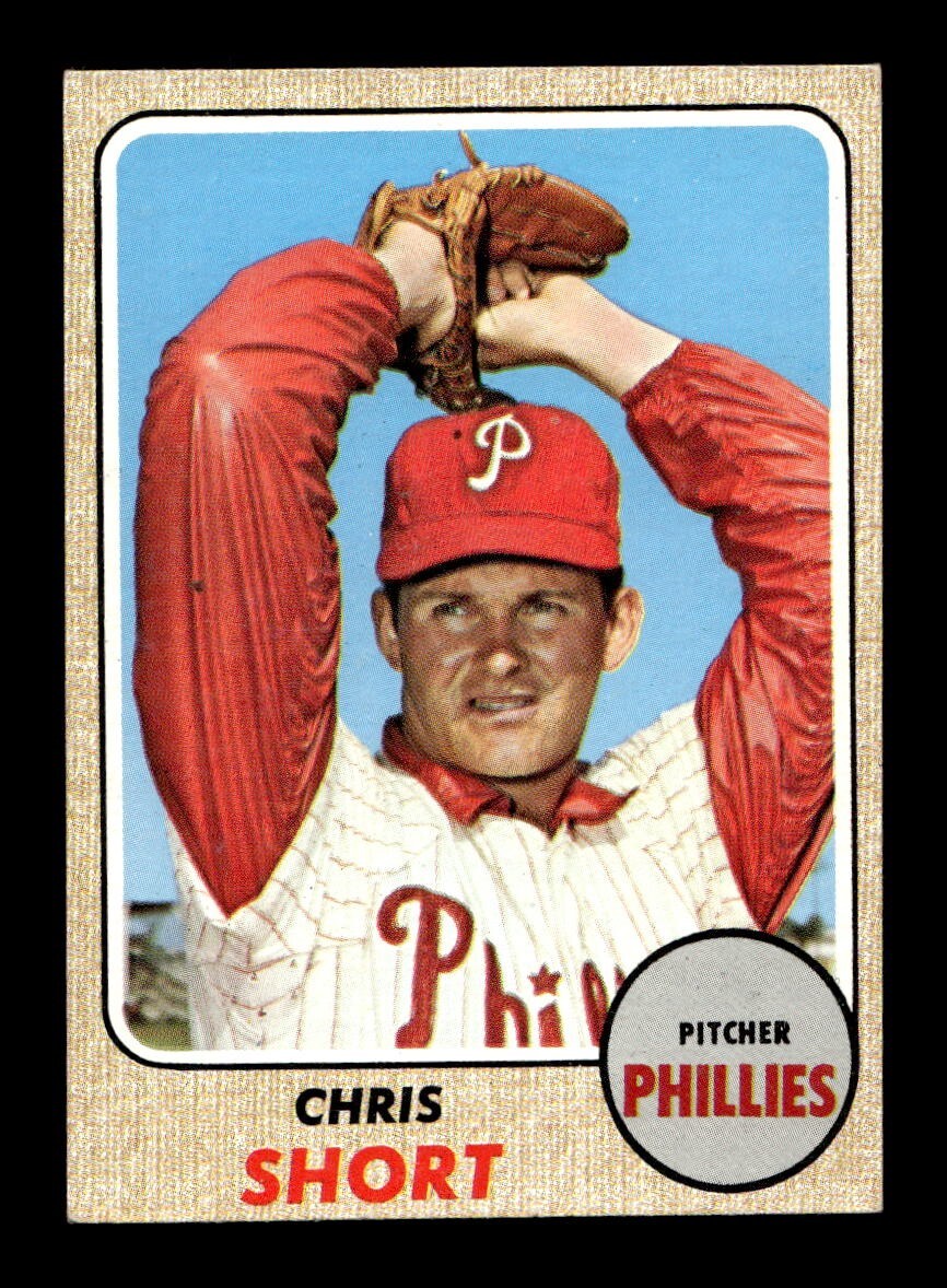 1968 Topps #139 Chris Short Phillies EX+ *e5 | eBay