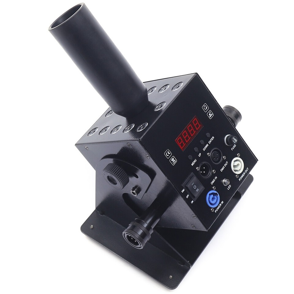 LED CO2 Jet Smoke Machine w/5m Hose CO2 Cannon DMX Blaster DJ Disco ...