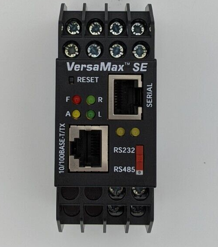 GE VersaMax SE Serial to Ethernet Adapter IC200SET001-EC With Cord | eBay