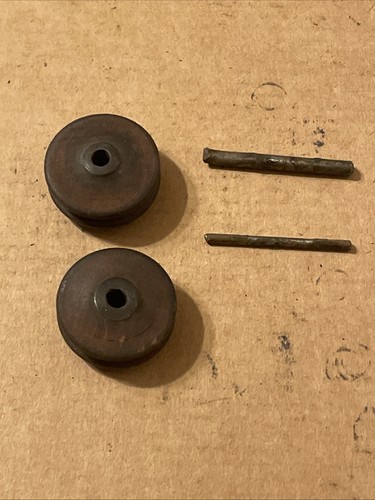 Antique Burr Chittenden Groaner Wooden Works Shelf Clock Weight Pulley ...