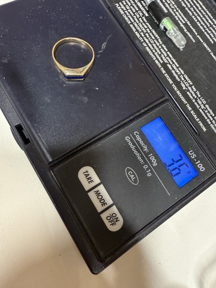 14K Gold 1988 UCSB University California Santa Barbara BA Class Ring 3 ...