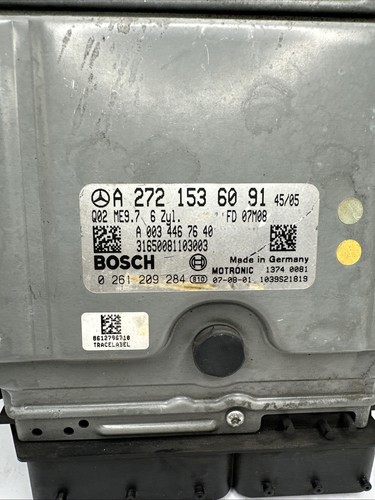 A 272 153 60 91 | 2006 2007 Mercedes-Benz E350 ECM ECU Engine Computer ...