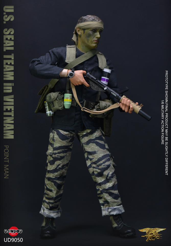 In stock New UJINDOU UD9050 1/6 U.S. SEAL TEAM in Vietnam Point Man ...