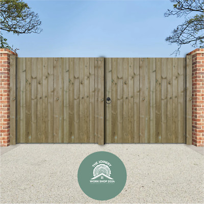 wooden drive way gates, heavy duty timber, wooden gates, made to ...