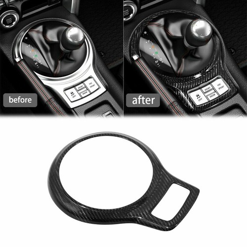 Real Carbon Fiber Gear Shifter Panel Trim Fit For Toyota 86 2013-21 | eBay