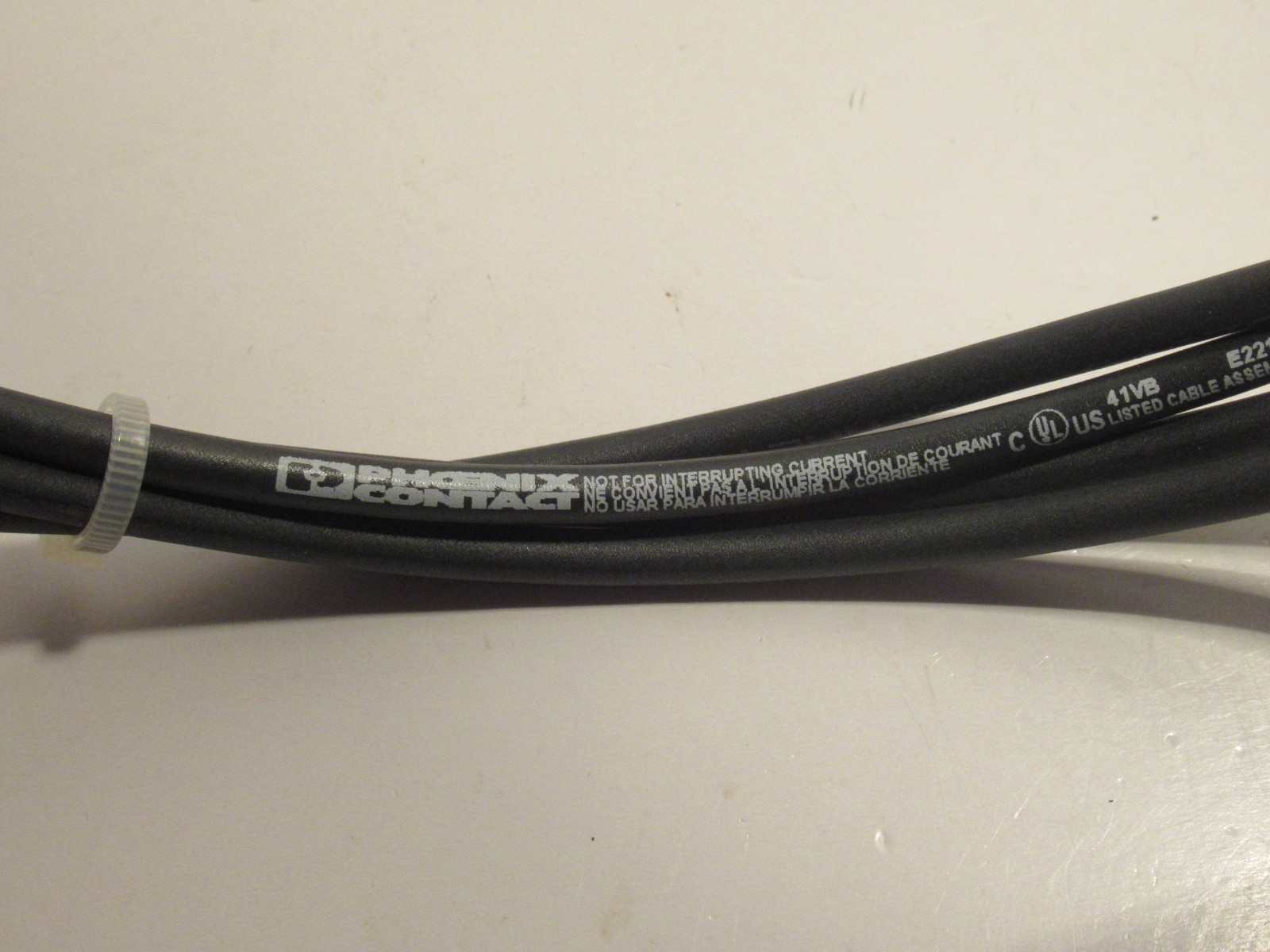 PHOENIX CONTACT E221474 125VAC SENSOR CABLE NEW | eBay