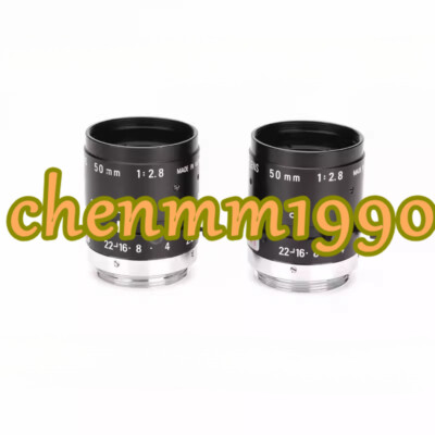 1PC used RICOH FL-CC5028-2M Prime focus industrial lens 50mm 1:2.8 #YY ...