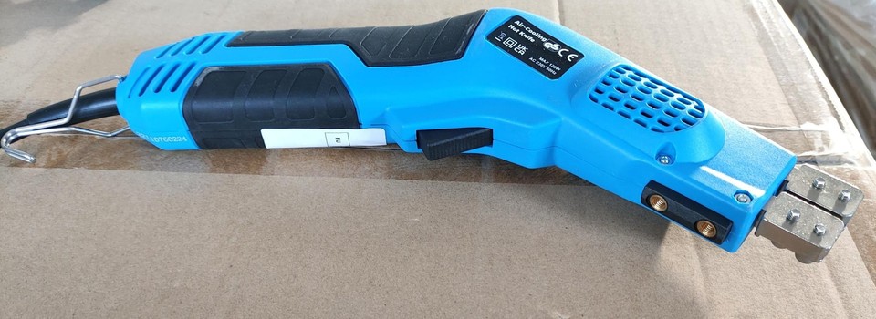 Air Cooled Pro Electric Hot Knife Fabric Cutter Rope Cutting Tool Kit ...