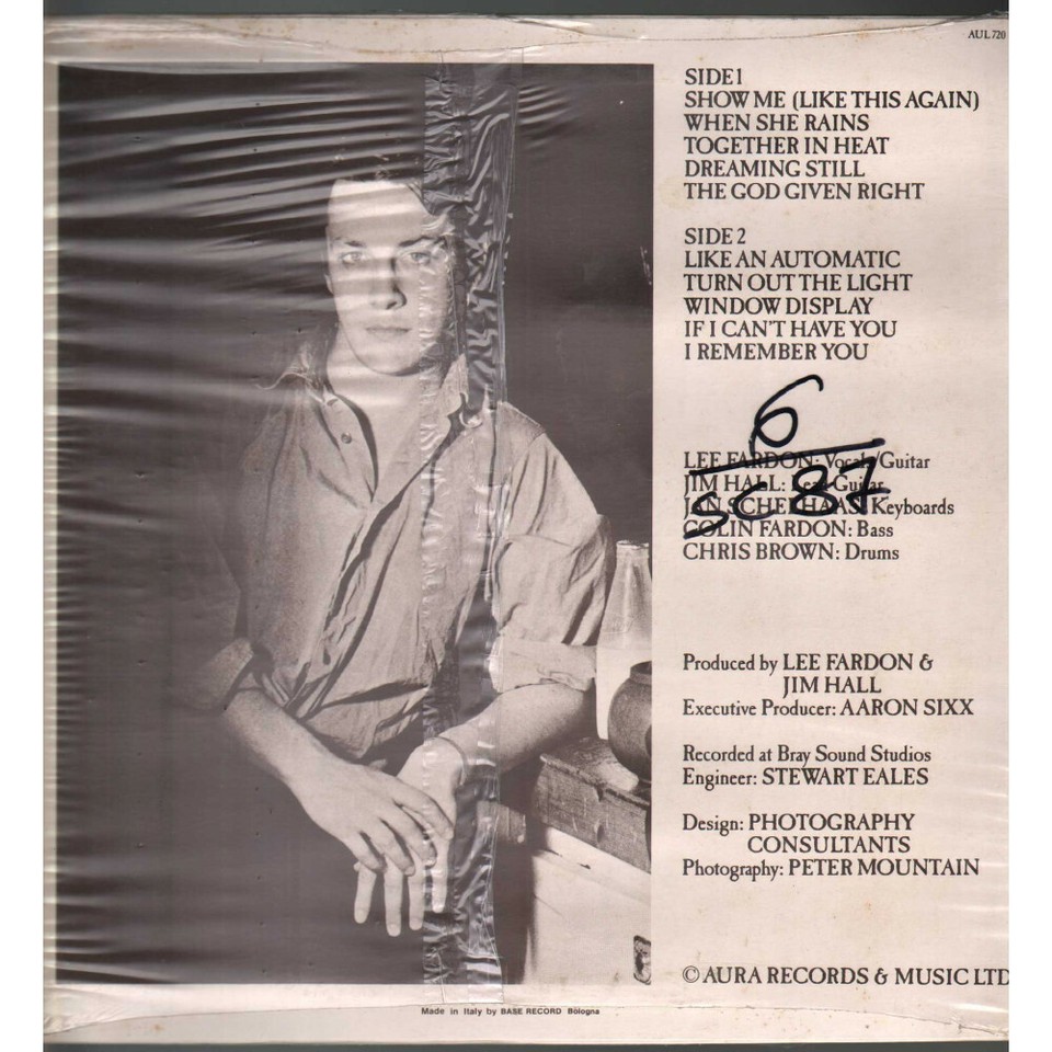 Lee Fardon Lp Vinile The God Given Right / Aura AUL 720 Sigillato | eBay