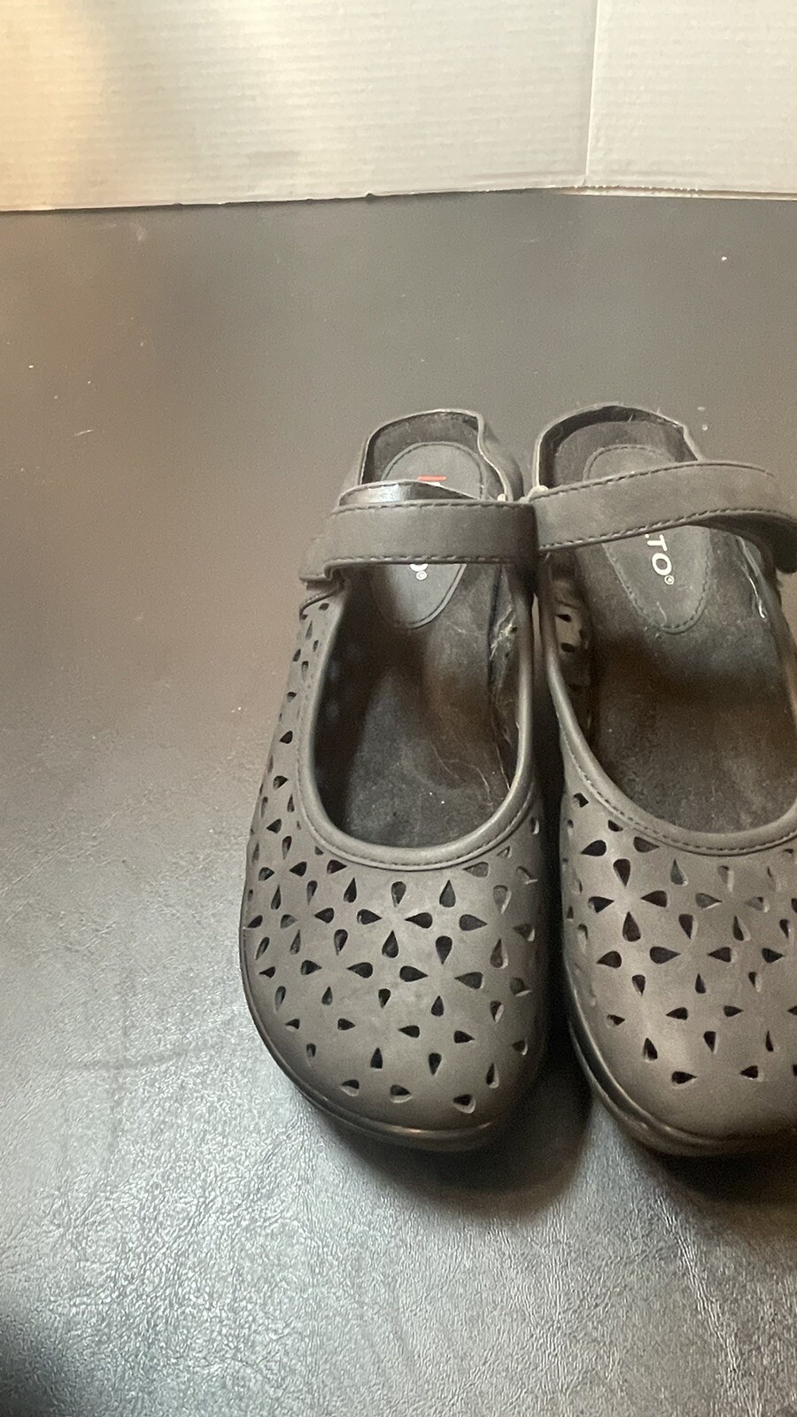 Rialto Vienna Black Mary Jane Comfort Shoe Clog Women… - Gem