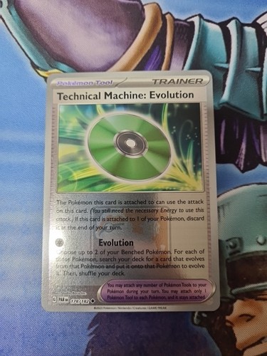 Technical Machine: Evolution 178/182 Reverse Holo Pokemon Play! Promo ...