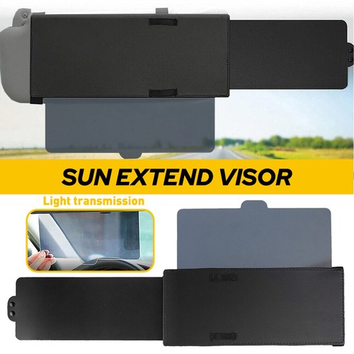 Universal Car Shade For Sun Extend Visor Cover Anti Glare Extension ...