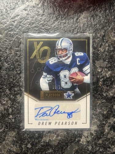 2016 Panini Playbook- DREW PEARSON AUTO /25 XO | eBay