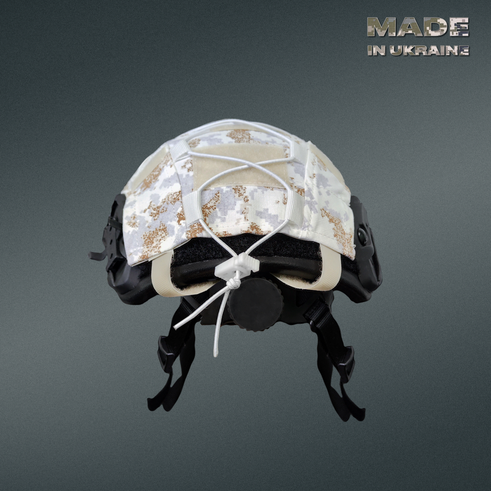 Tactical Helmet Cover for FAST Ukrainian army cover PENCOTT SNOWDRIFT ...
